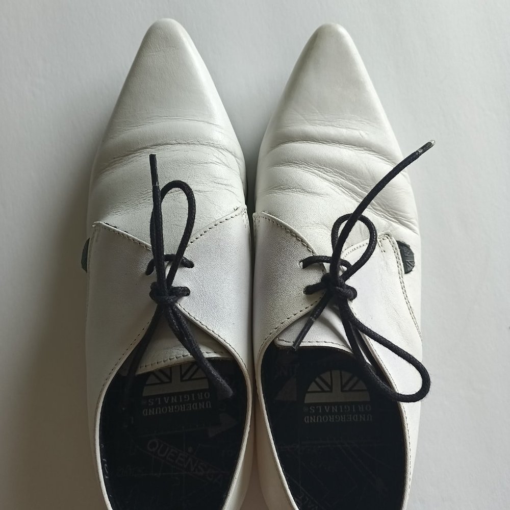 Underground Original White Winklepickers - Gem